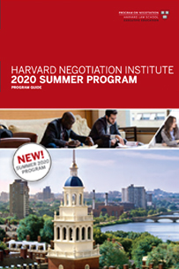 Executive Education - PON - Program on Negotiation at Harvard Law School