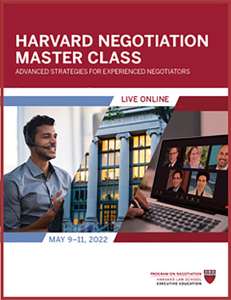 Free Reports - PON - Program on Negotiation at Harvard Law School